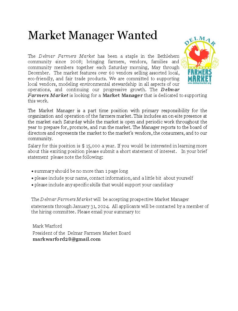 Delmar Farmers Market